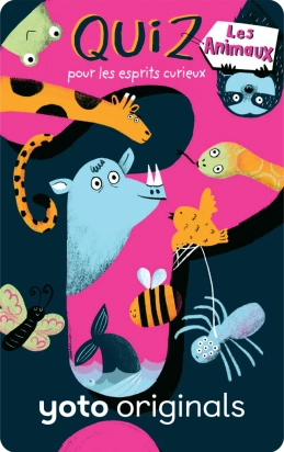Quiz pour les esprits curieux : Les animaux carte pour Yoto | Ecoterre